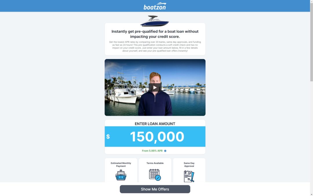 How to Pre-Qualify for a Boat Loan in 2026 (Without a Credit Hit) | Boatzon