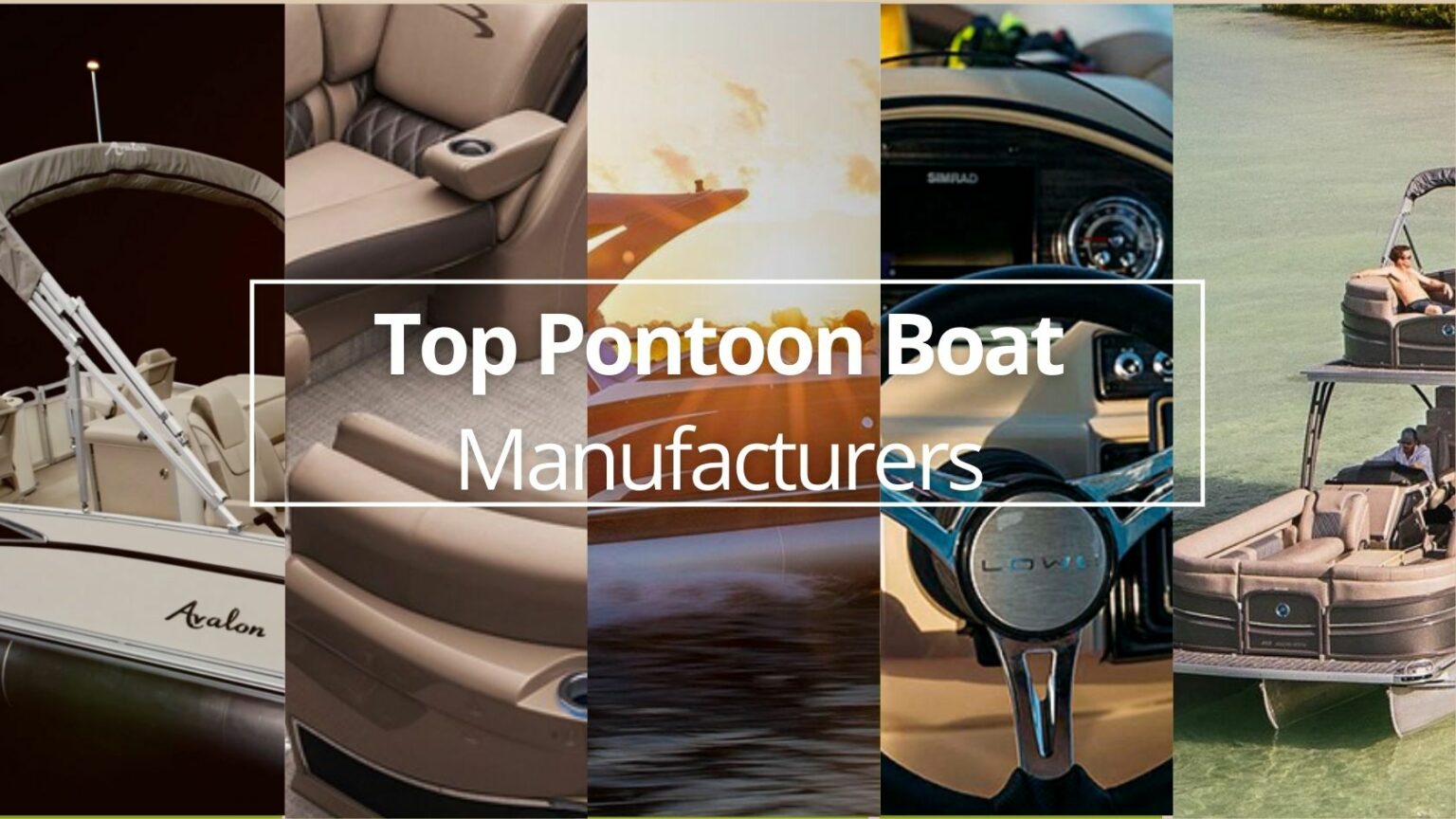 Top 10 Pontoon Boat Manufacturers of 2026 (Ranked) | Boatzon